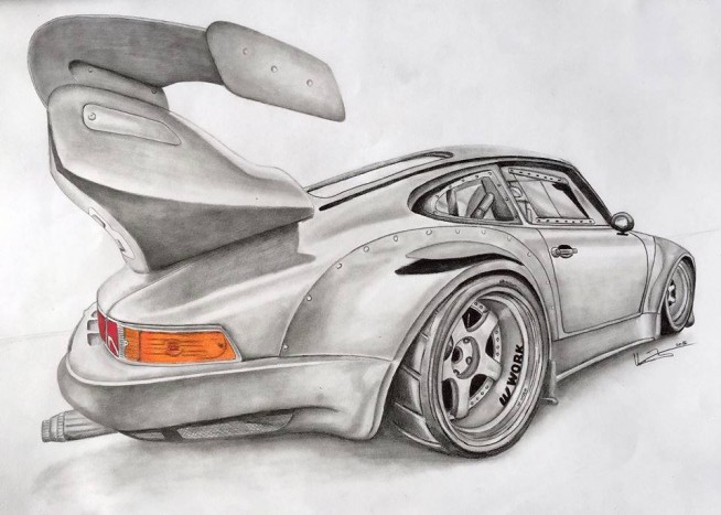 Autókat rajzol a magyar srác, de nem akárhogy - Vezess