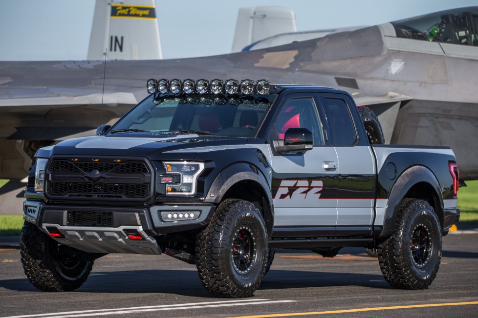 Ford F-150 Raptor Inspired by F-22 Fighter Jet | Vezess