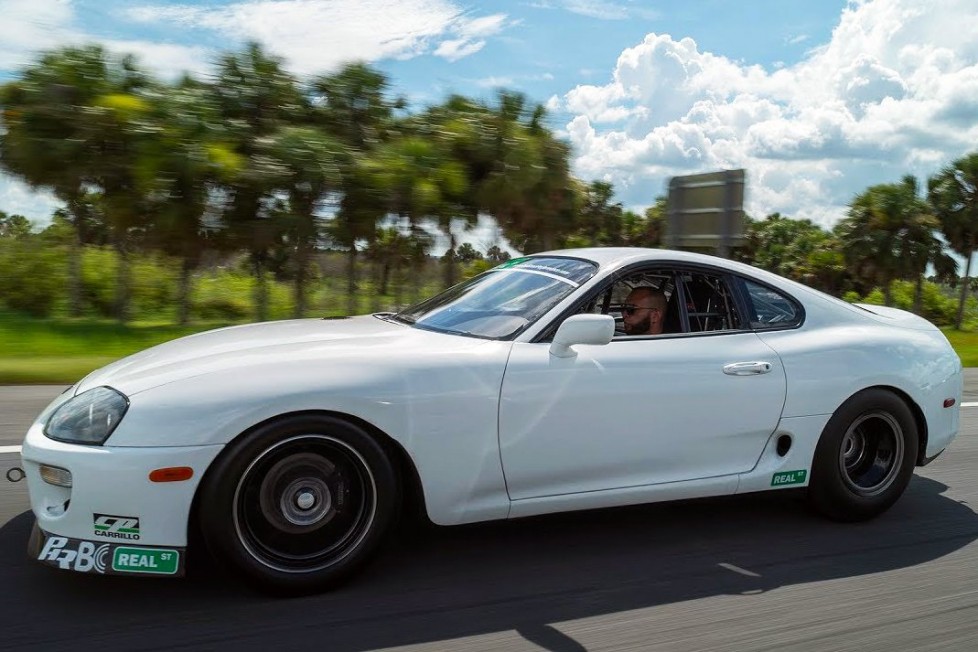 Real Street Performance Toyota Supra dragster | Vezess