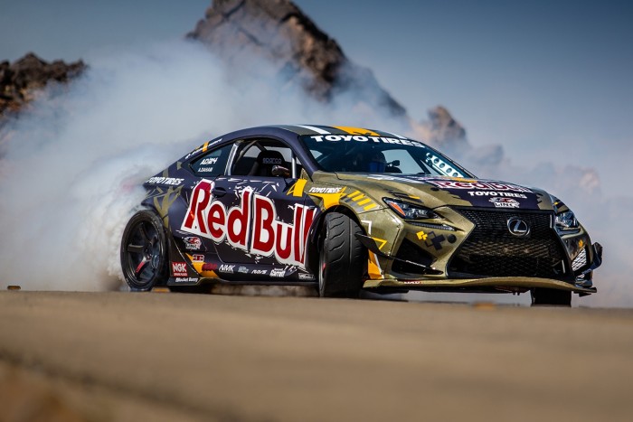 Lexus RC F driftautó, 1200 lóerős 2JZ-vel - Vezess