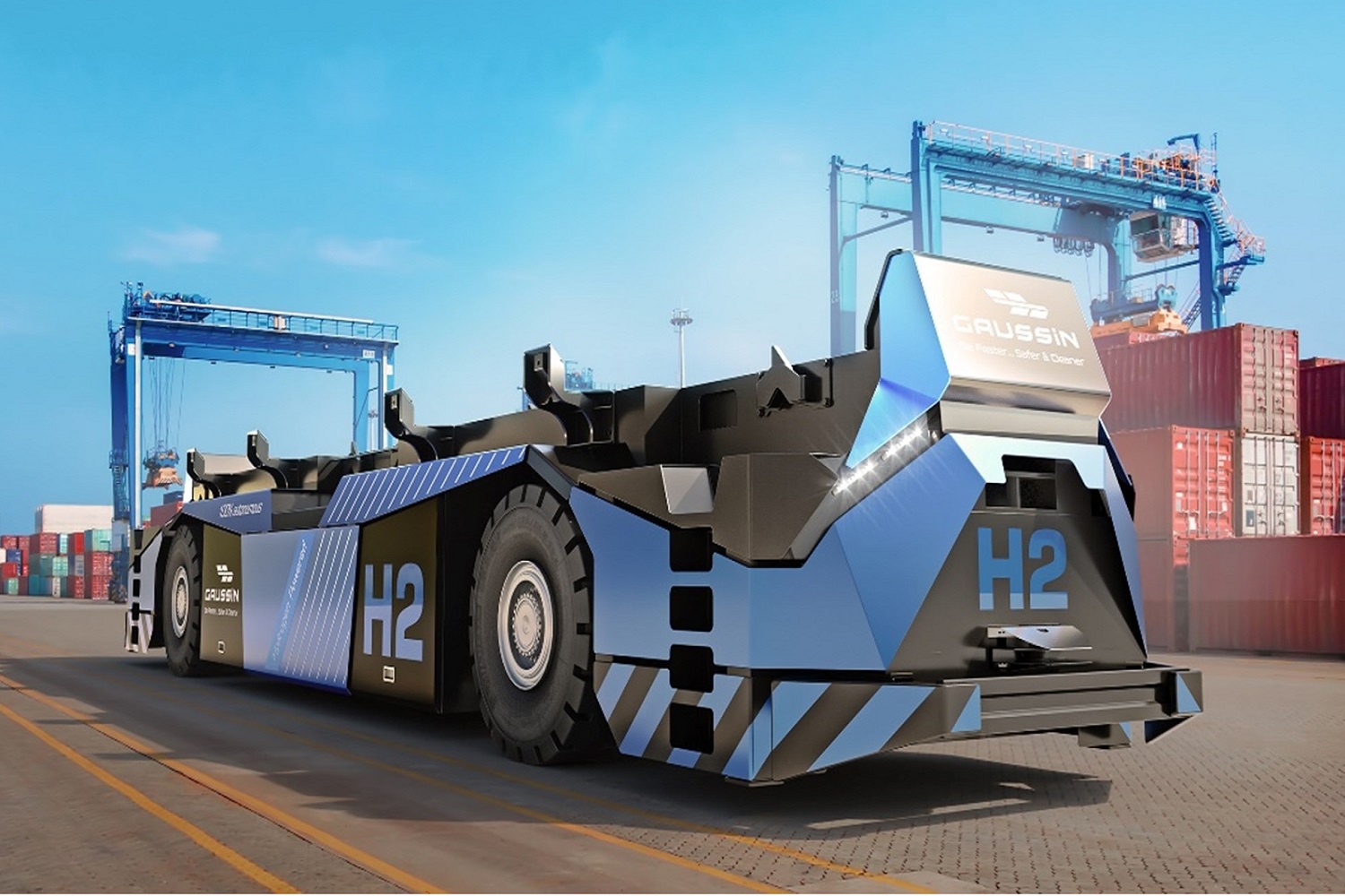 HGV2 - a világ első hidrogéncellás konténerszállítója - Vezess