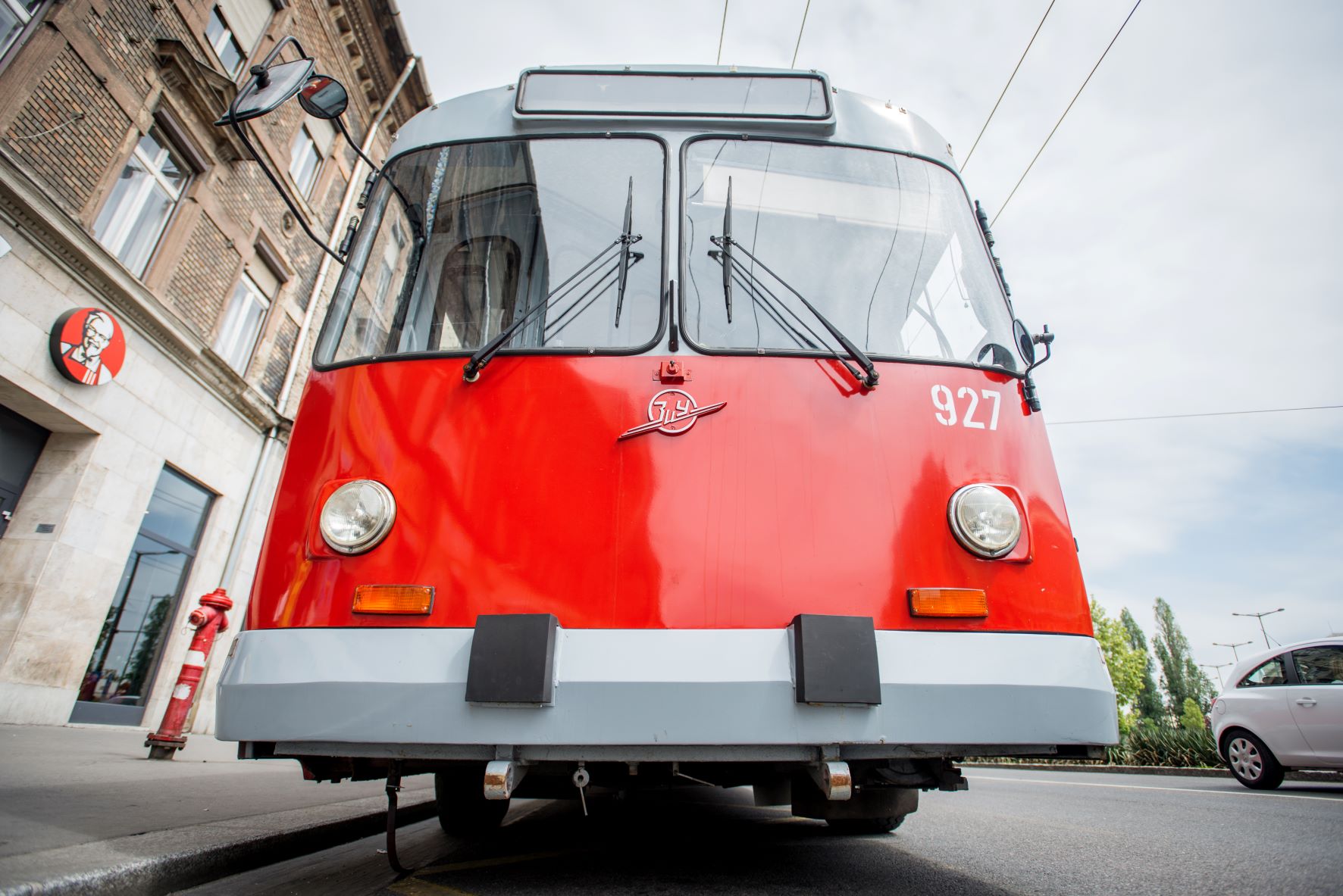 ZiU-9 R70 trolibusz Budapest BKK - Vezess