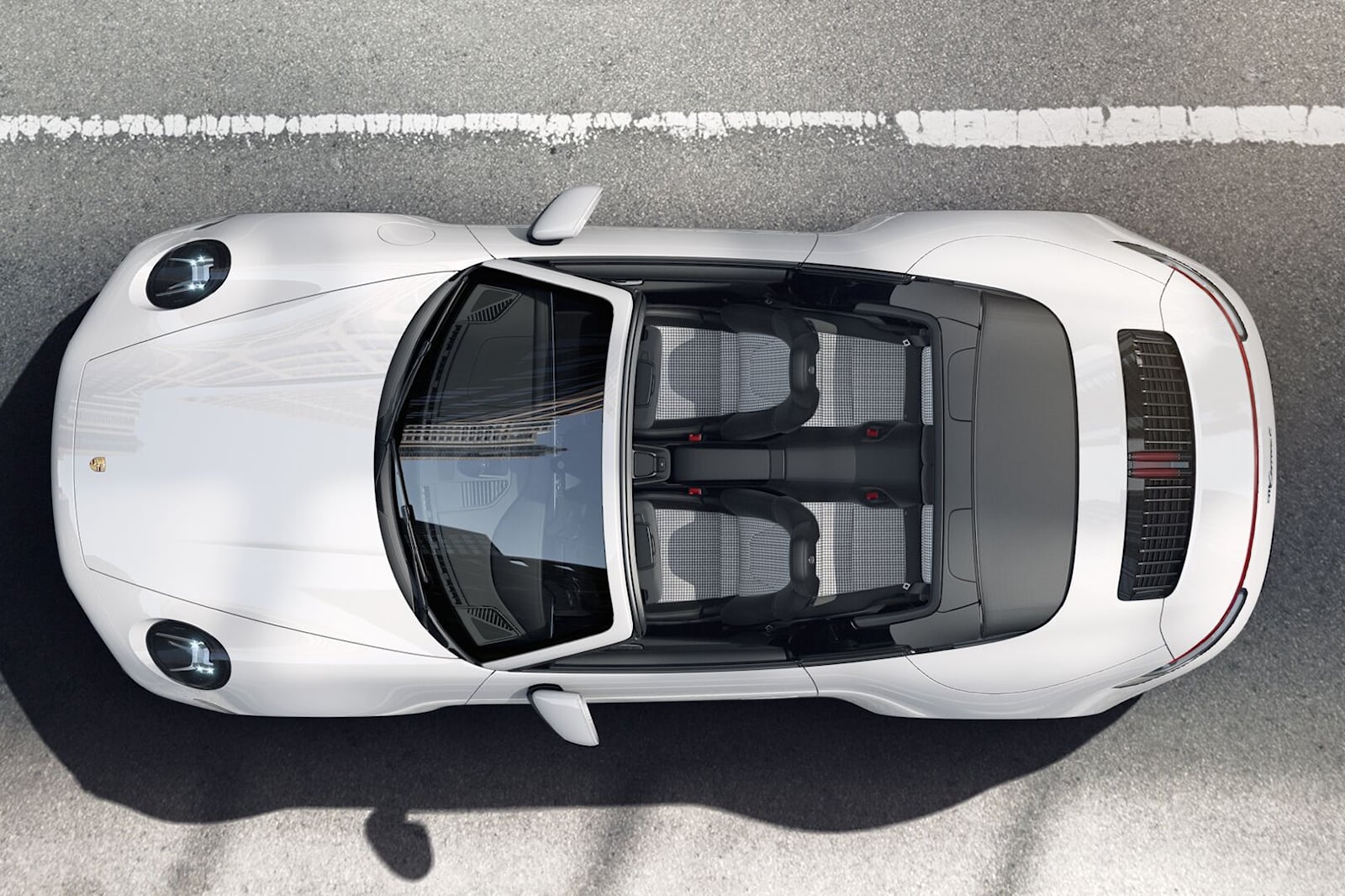 Porsche 911 Heritage Design belső - Vezess