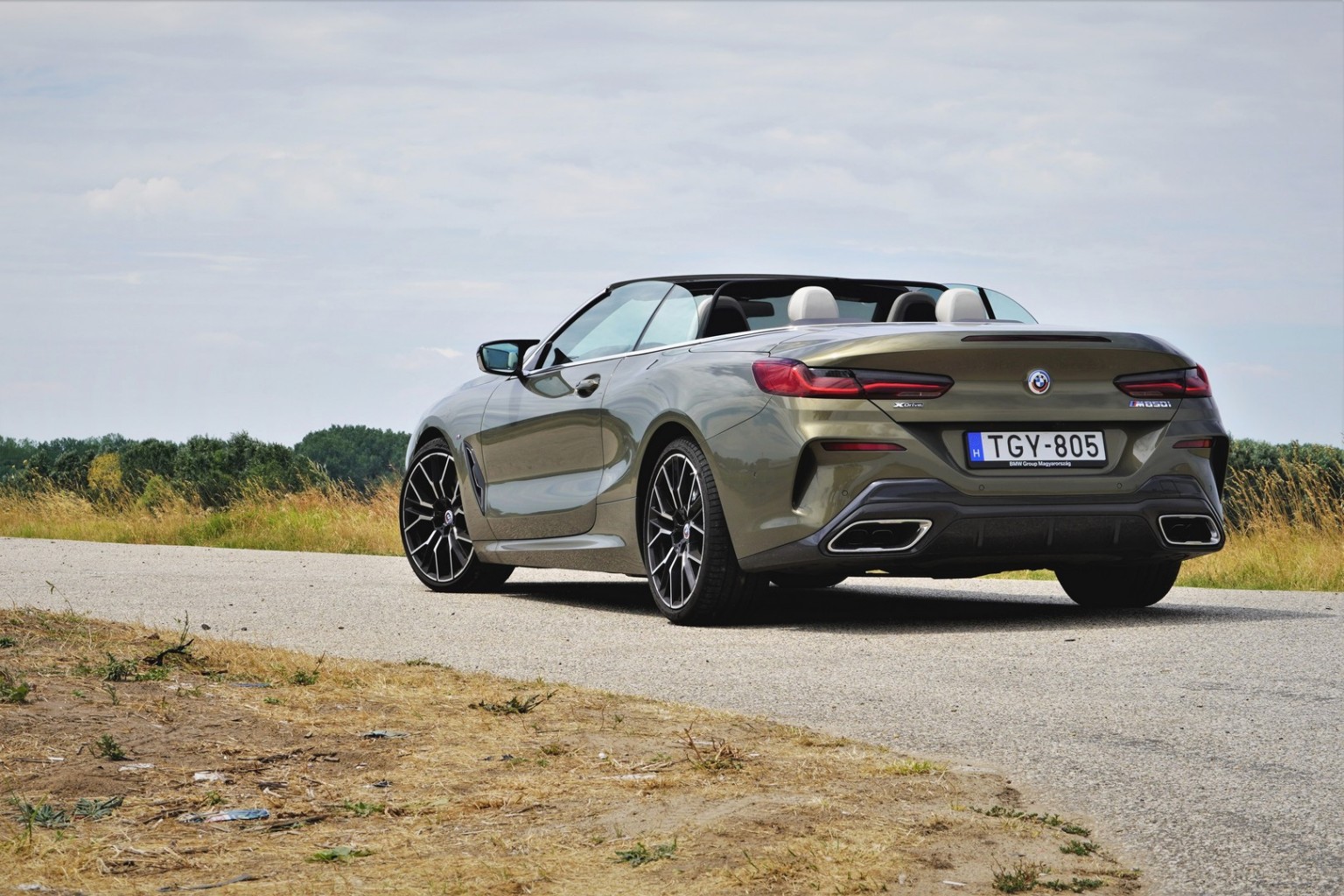 BMW M850i xDrive Cabrio teszt - Vezess