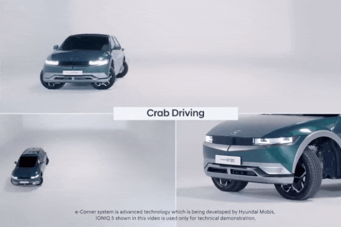 Hyundai Mobis e-Corner négykerék-kormányzás | Vezess