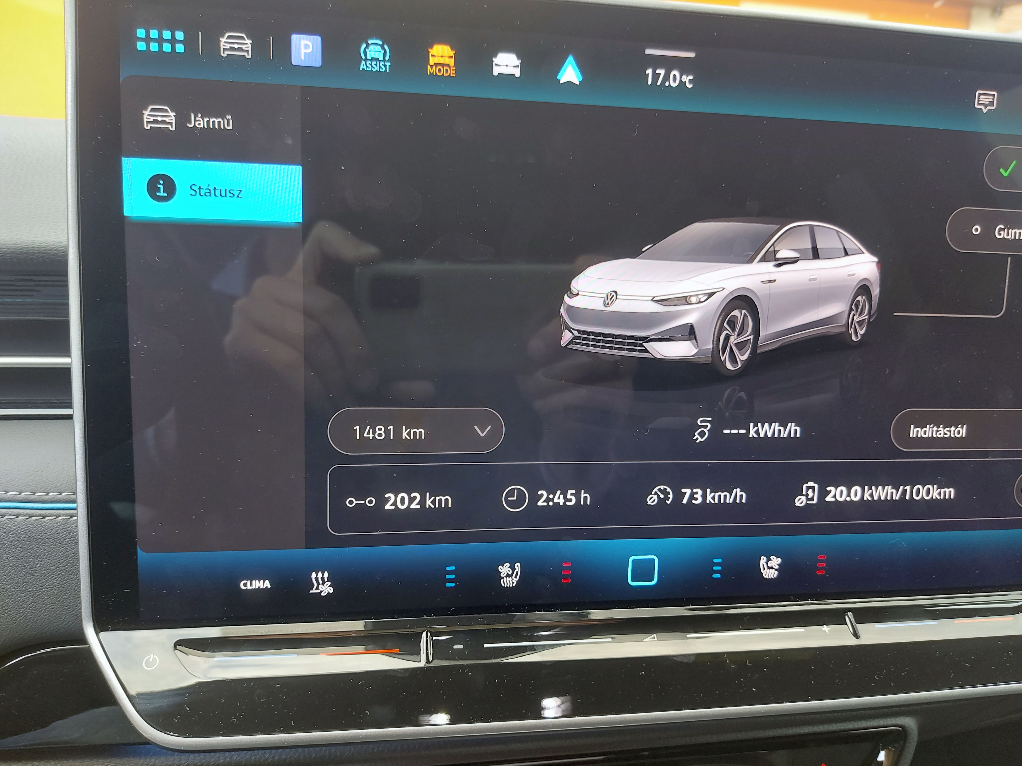 teszt Volkswagen ID.7 Pro autóteszt ID.7 VW ID7 - Vezess